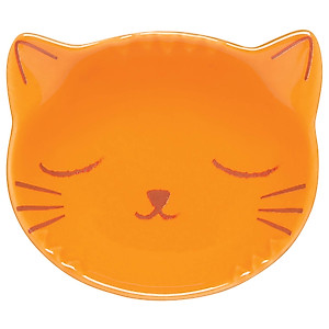 Now Designs Purrfect Kittens Stoneware Shaped Pinch Bowls 2 oz, Set of 6
