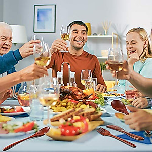 Wooden Spoon Fork Knife Cutlery Set Wooden Dinner Utensil Set Kitchen Wooden Flatware Tableware Cutlery Set Includes Wooden Spoon, Fork, Knife (12 Pieces)