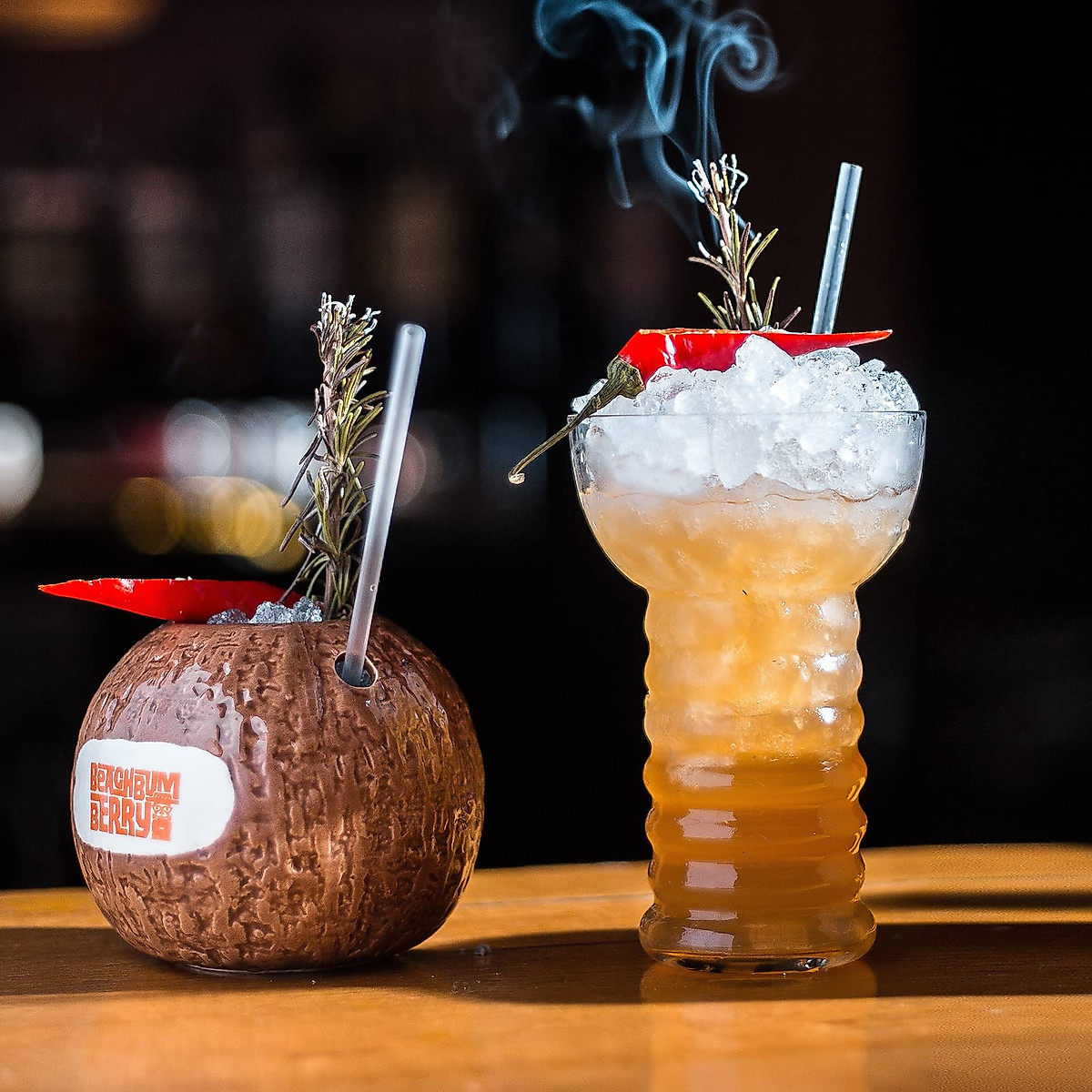 ALINK 500-Pack Clear Plastic Drinking Straws, Individually Wrapped Plastic Disposable Straight Party Straws - 7.75" x 0.23"