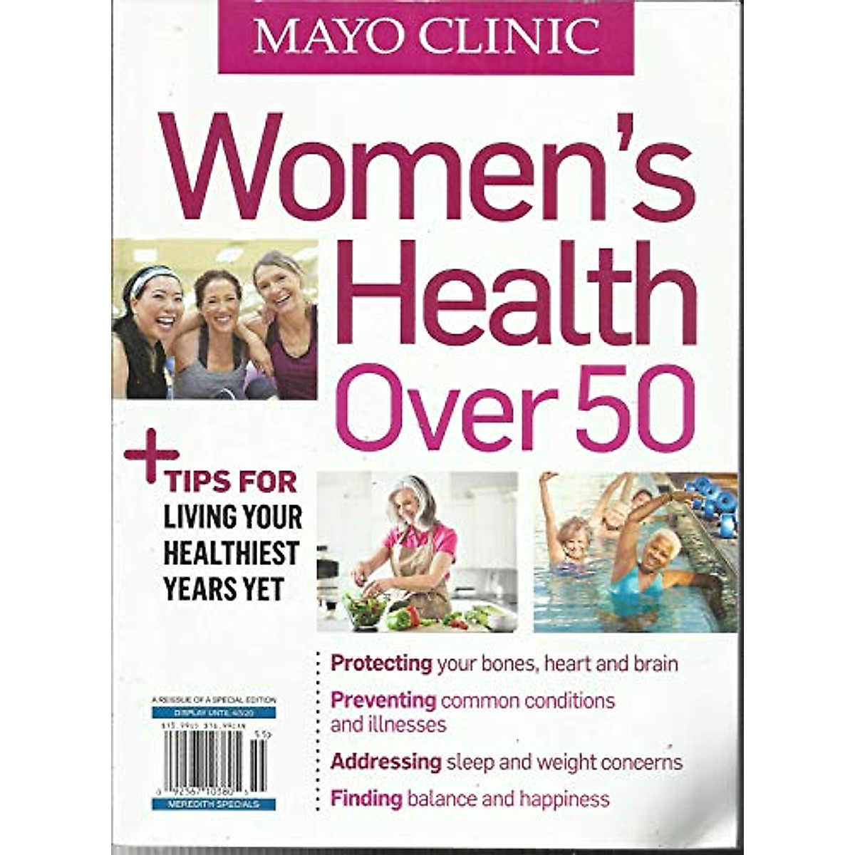 MAYO CLINIC MAGAZINE, WOMEN'S HEALTH OVER 50 + TIPS SPECIAL EDITION, 2020