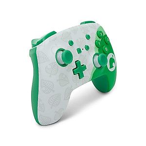 PowerA Enhanced Wireless Controller for Nintendo Switch - Animal Crossing: Nook Inc., Nintendo Switch Lite, Gamepad, Game Controller, Bluetooth Controller, Rechargeable - Nintendo Switch