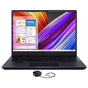 ASUS ProArt Studiobook 16 Workstation Laptop (Intel i7-12700H 14-Core, 64GB DDR5 4800MHz RAM, 2x4TB PCIe SSD RAID 1 (4TB), GeForce RTX 3070 Ti, 16.0" 60Hz 4K (3840x2400), Fingerprint, Win 11 Home)