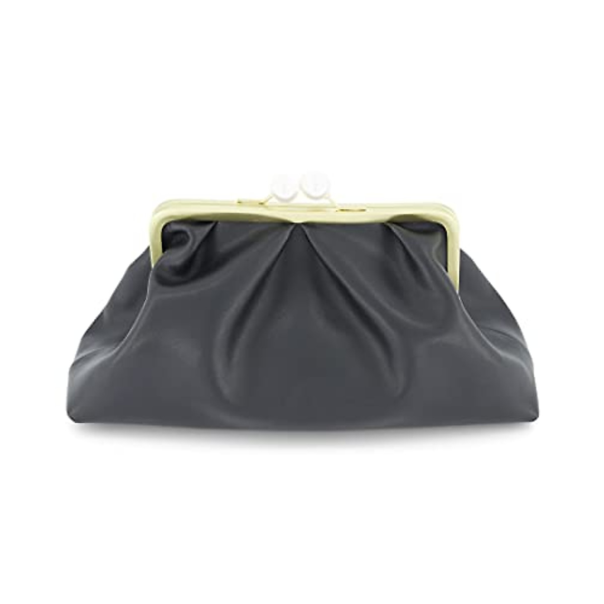 ZAC Zac Posen Lacey Soft Frame Clutch, Black