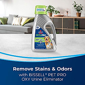 Bissell ProHeat 2X Revolution Max Clean Pet Pro Full-Size Carpet Cleaner, 1986, with Antibacterial Formula and Bonus 3" Tough Stain Tool