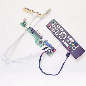 U/R for LTN156AT30-T01/D01/L01 LVDS 40Pin WLED T.V53 Screen Controller Drive Board VGA+HDMI+AV+USB+RF 15.6" 1366 * 768 Notebook PC kit (LTN156AT30-T01)