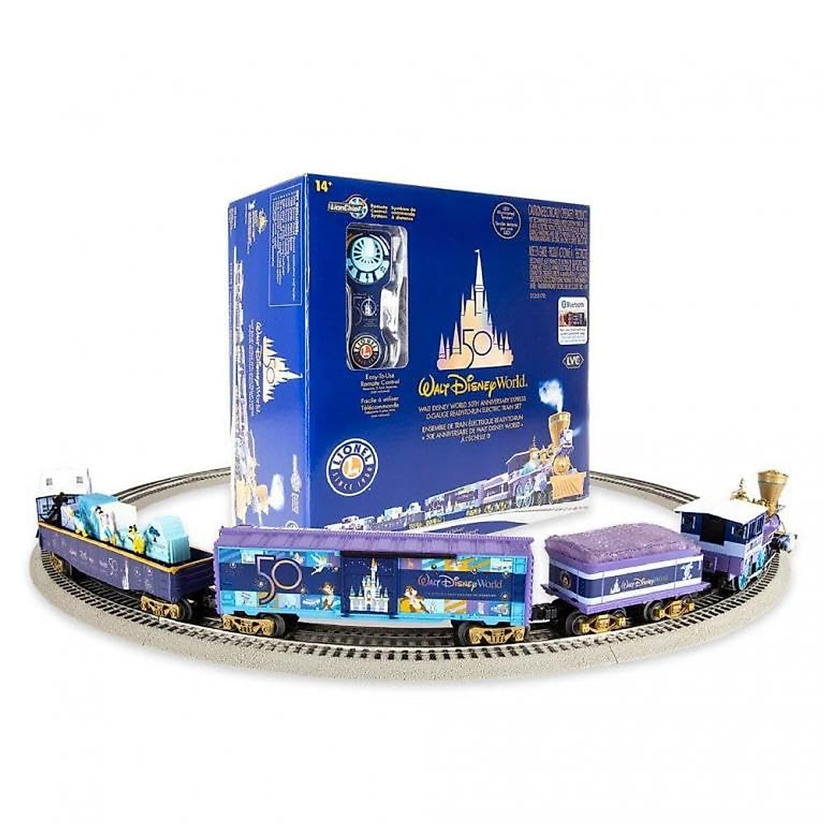 Lionel WDW 50th Anniversary Celebration Magic Kingdom Electric Train Set