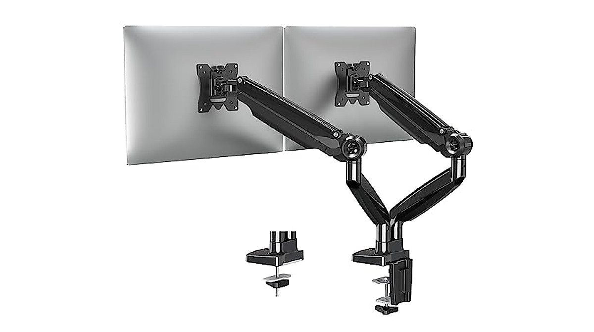 MountUp Ultrawide Dual Monitor Arm for 35-Inch Screens | Heavy Duty Support