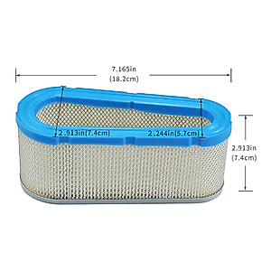 LOCOPOW 36356 36357 Air Filter for Tecumseh OHV110 OHV115 OHV120 OHV125 OHV130 OHV140 OHV150 OHV155 OHV16 OHV165 OHV17 OHV175 Enginee