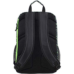 FUEL Top Load Multipurpose Backpack, Extra Large Main Compartment w/Easy Access, Padded Back w/Adjustable Comfort Straps, Front Molle Loops - Black/Lime