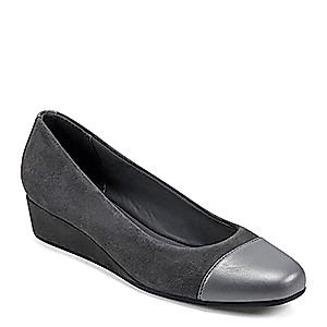 Easy Spirit Women's Gracey Pump, Grey 020, 10 Wide