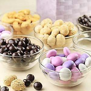 Lartique Mini 3.5 Inch Small Glass Bowls – Small Bowls Perfect for Prep, Dips, Nuts, or Candy - Meal Prep Bowls or Dessert Bowls, Set of 18