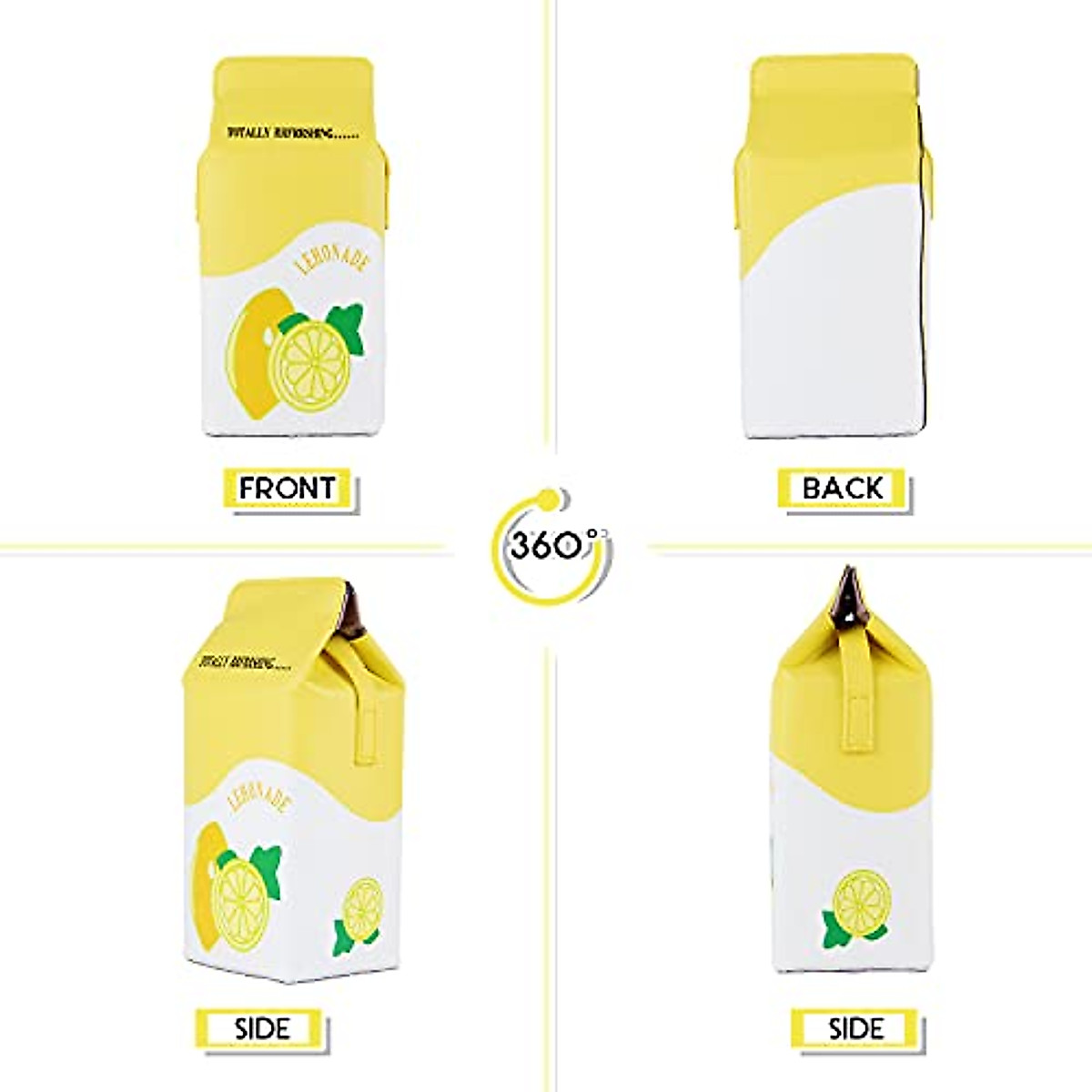 LUI SUI Girls Strawberry Milk Purse Cute Strawberry Milk Box Cross Body Bag Women Phone Wallet Shoulder Bags