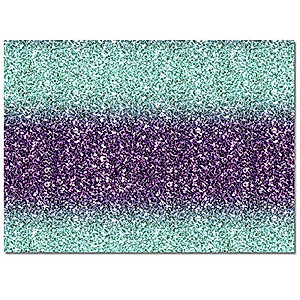 Fantasy Staring Non-Slip Area Rugs Room Mat- Purple and Teal Marble Home Decor Floor Carpet for High Traffic Areas Modern Rug Kitchen Mats Living Room Pads, 2'x3'