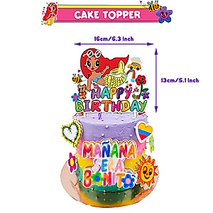 Cute Party Supplies Party Decor Singer Star Birthday Decorations Room Decor… (cartoon-karo party)