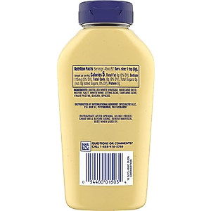 Grey Poupon Dijon Mustard (10 oz Squeeze Bottle)