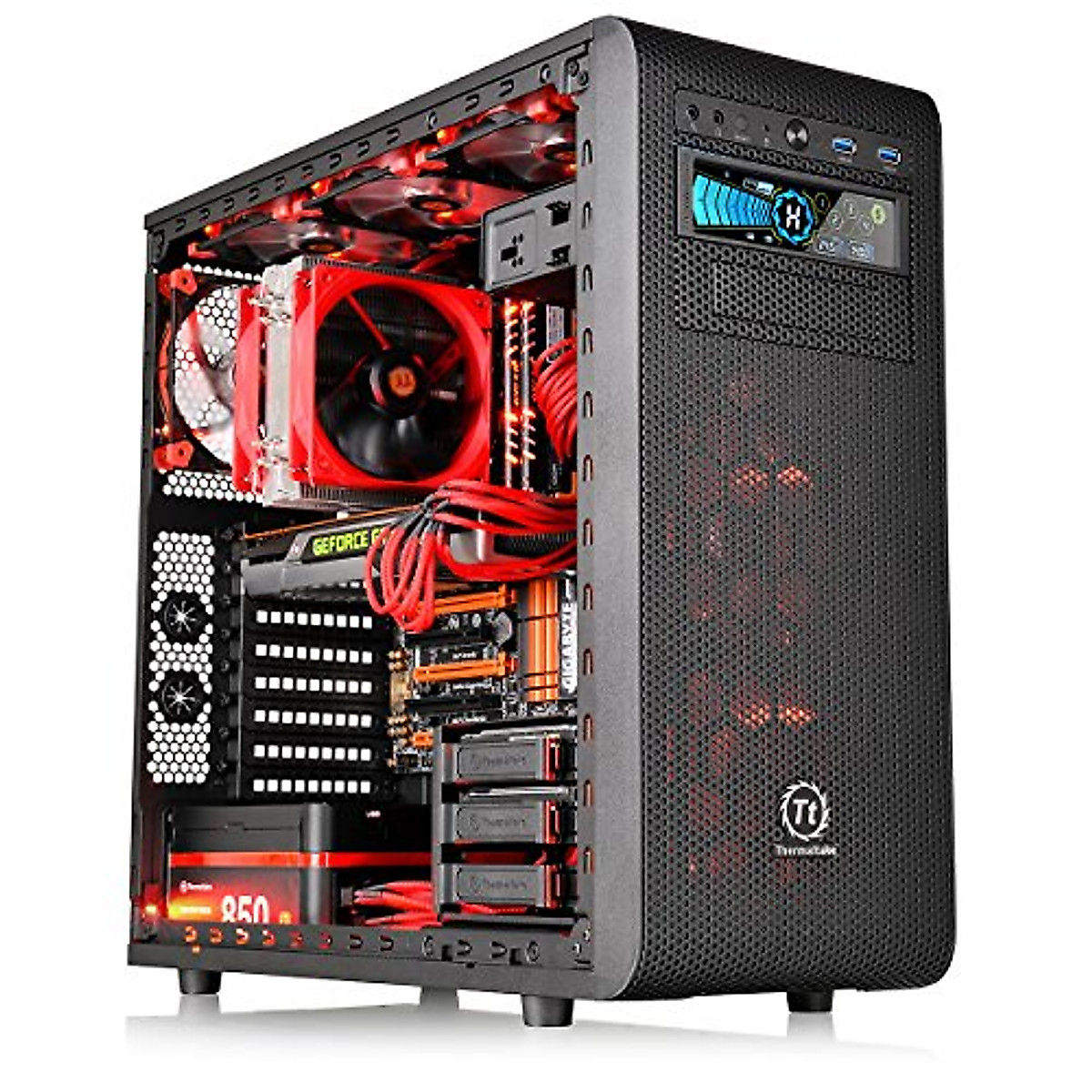 Thermaltake Commander FT Touch Screen 5 Channel Single 5.25" Bay Cooling Fan Controller AC-010-B51NAN-A1
