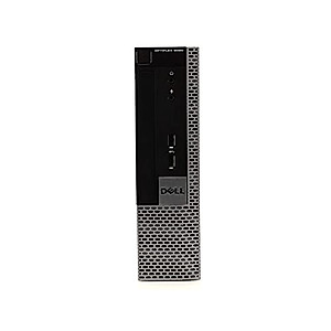 Dell Optiplex 9020 Ultra Small Business PC Desktop Computer, Intel Core i5, 8GB RAM, 500GB HDD, Windows 10 Pro, New 23.6 FHD LED Monitor, 16GB Flash Drive, Wireless Keyboard & Mouse, WiFi (Renewed)