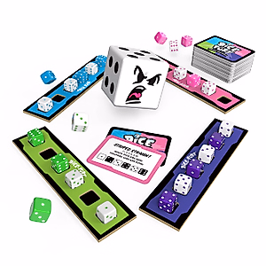 Educational Insights Dice of Fury Fast Paced Family Dice Game, Toy Gift for Boys & Girls, Teens & Adults, Ages 7-99