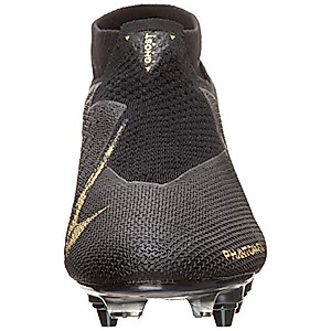Nike Phantom VSN Elite DF SG-Pro AC Mens Football Boots AO3264 Soccer Cleats (UK 6 US 7 EU 40, Black Vivid Gold 077)