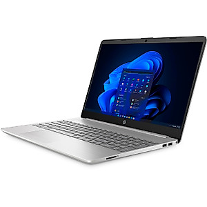 HP 15 Business Laptop Computer, 15.6" FHD, Intel Core i5-1135G7 CPU (Beat i7-1065G7), 8GB DDR4 RAM, 512GB PCIe SSD, Intel Iris Xe Graphics, WiFi, Bluetooth 5, Natural Silver, Windows 11 Pro, Tichange