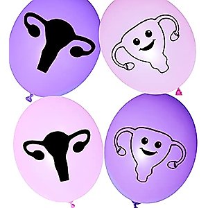 ROFLmart Uterus Balloons Party Decorations