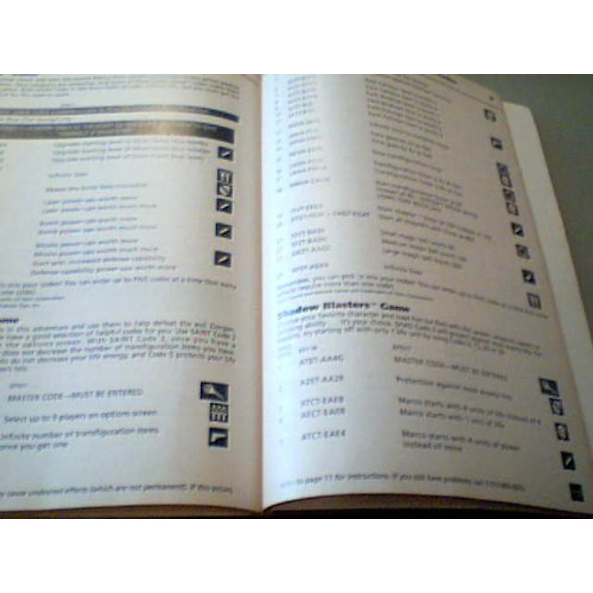 1990, 1991, 1992 Lewis Galoob Toys, Inc. Codemasters Software Co. Ltd. Galoob Video Game Enhancer for Sega Genesis---programming Manual and Codebook---softcover, 162 Pages, Sega Genesis Version