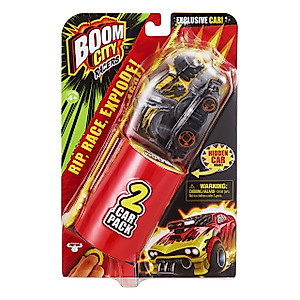 Boom City Racers - 2 Pack - Exclusive Car Roast'd! X and A Surprise Mystery Car