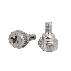 New Lon0167 80 Pcs Featured M3.5x6mm Male Thread reliable efficacy Metal Computer Desktop PC Case Thumb Screws(id:b9c 70 e9 3cf)
