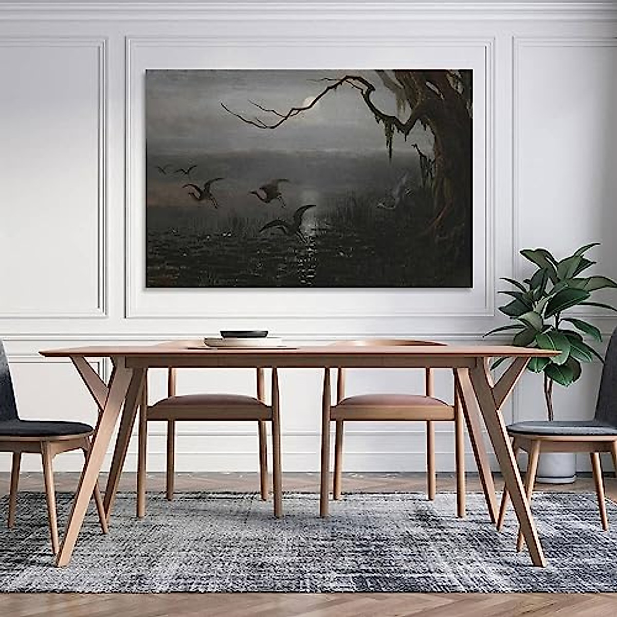 William Holbrook Beard Posters Hayalet Turnalar Tablosu Art Canvas Prints Wall Pictures for Bedroom Wall Art Paintings Canvas Wall Decor Home Decor Living Room Decor Aesthetic 08x12inch(20x30cm) Unf