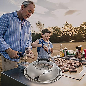 KITOOLBASE Griddle Accessories Compatible with Blackstone, Black Stone and Camp Chef, Flat Top Grill Accessories Kit, Outdoor Grille Accessories Set BBQ Tools with Griddle Spatula