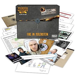 Murder Mystery Party Case Files: Fire in Adlerstein for 1 or More Players Ages 14 and Up