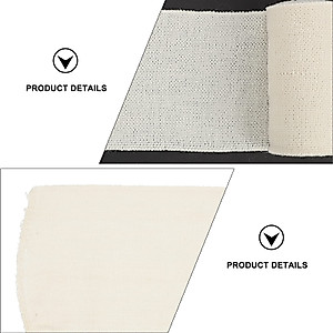 Baluue 4 Rolls Elastic Band Gauze Pads Non Woven Gauze Stretchy Gauze wrap self Adherent wrap cohesive Tape Gauze Adhesive Tape Medical Cloth roll Nylon Protection