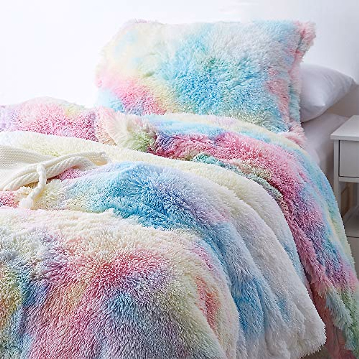Unicorn Dreamz - Coma Inducer® Twin XL Comforter Set - Buttercup Rainbow