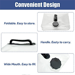 2 Pack Pool Ladder Weights, Heavy Duty Plastic Swimming Pool Step Sand Bag, Anchor Pool Stair Weights for Above Ground Pool Entry Systems, (Sand Not Included)