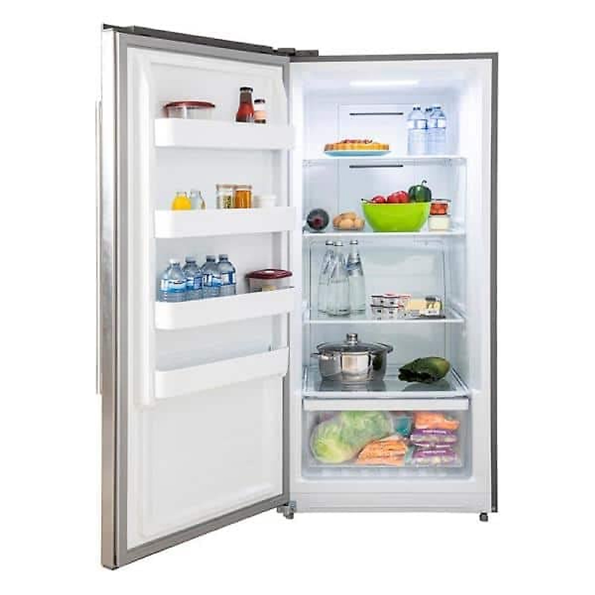 Forno Rizzuto 60" Inch W. Dual Combo Either Refrigerator and or Freezer Combo 27.6 Cubic Ft. Frost Free Built in or Freestanding and Interchangeable Design with Trim Kit