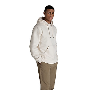 Fruit of the Loom Men's Crafted Comfort Fleece Crewneck Sweatshirts & Pullover Hoodies, Super Soft Cotton Blend, Sizes S-2X, Cream, Medium