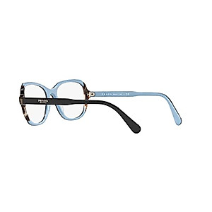 Eyeglasses Prada PR 3 VV KHR1O1 Top Black/Azure/Spotted Brown, 54/17/140