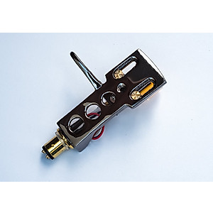 Titanium plated Headshell, cartridge, needle for SONY CN234, CN251, PSJ10, PSJ20, PSX3, PSX4, PSX5, PSX6, PSX7, PSX9, PSX20, PSX30, PSX35, PSX40, PSX50, PSX60, PSX65, PSX70, PSX75, MADE IN UK