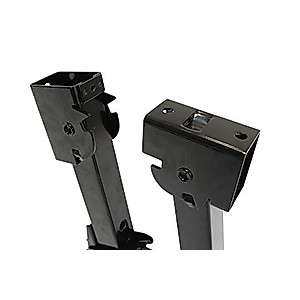 Red Hound Auto 4 Telescoping Folding Trailer Stabilizer Jacks Swing Down 1000 Lbs Support Capacity Each for RV Trailer Camper Includes Handle and Mounting Screws
