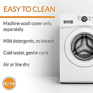 K&H PET PRODUCTS Elevated Cooling Outdoor Dog Bed Portable Raised Dog Cot Charcoal/Black Small 17 X 22 X 7 Inches