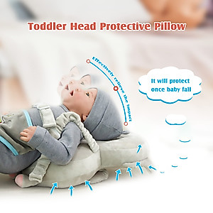 Calody Baby Head Protector Cushion Toddler Backpack, Baby Safety Products for Baby Toddler Walker, Baby Back Protection for Crawling & Walking