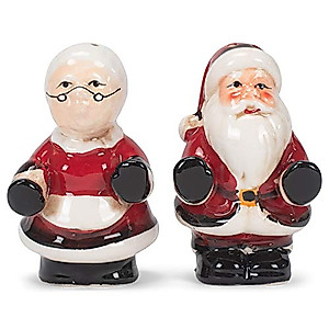 Mr & Mrs Claus Salt and Pepper Shakers Standard