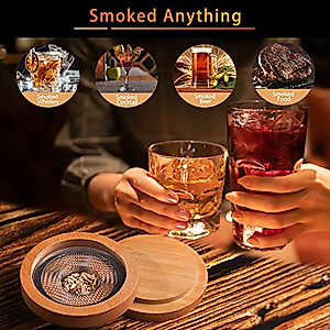 Fathers Day Gifts From Daughter - Grandpa Fathers Day Gifts, Funny Bourbon Fathers Day Gifts For Men Old Fashioned Smoker Kit With Wood Chips For Whiskey, Drink, Unique Birthday Gifts Ideas For Papa