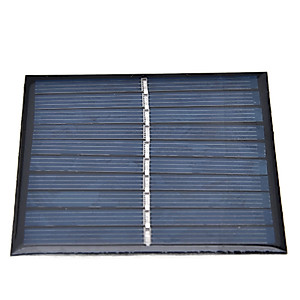 2Pcs Solar Panel Portable Encapsulated Cell Flexible DIY e 0.7W 5V 0‑140mA 2Pcs Solar Panel Portable Encapsulated for Family