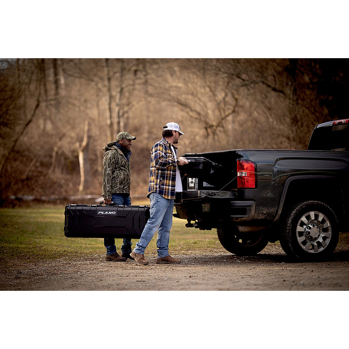 Plano Field Locker Element 44" Bow Case, Black with Gray Accents, Wheeled Archery Case Storage, Airline Approved, Waterproof Dri-Loc Seal