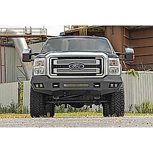 Rough Country Heavy Duty LED Front Bumper for 11-16 Ford Super Duty - 10783