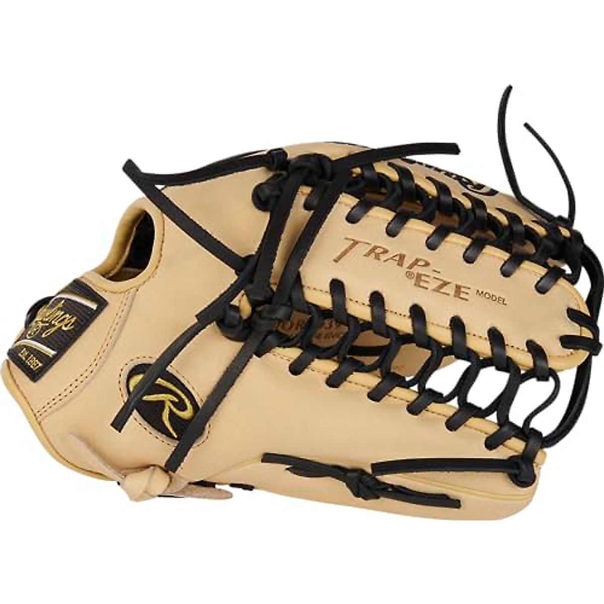 Rawlings | HEART OF THE HIDE R2G Baseball Glove | Right Hand Throw | 12.75" - Trap-Eze Web | Camel/Croc