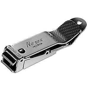 No-mes Toenail Clipper, Catches Clippings, Patented Ergonomic Grip, Made in USA
