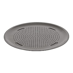 GoodCook AirPerfect 14'' Nonstick Carbon Steel Large Pizza Pan, Gray (4483)