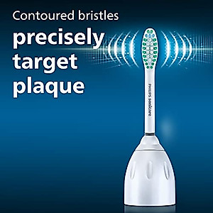 Philips Sonicare Genuine E-Series Replacement Toothbrush Heads, 3 Brush Heads, White, HX7023/64